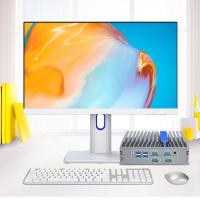 China 2 USB2.0 N100 CPU Fanless Nano Box Mini PC 4G DDR4 RAM 12V 4A Mini PC for sale