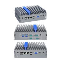 China 2 USB2.0 N100 CPU Fanless Nano Box Mini PC 4G DDR4 RAM 12V 4A Mini PC for sale