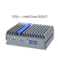 China 12th Gen Fanless Mini PC I5 1235u Mini Desktop PC Windows 11 for sale