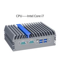 China Fanless Mini Box PC Intel Core I3 1215u Three 2.5g Lan Rs232 485 for sale