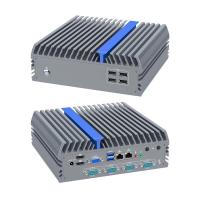 China Fanless Industrial Mini PC 12th Gen Intel Core I5 12500t Six Core Embedded Pc for sale