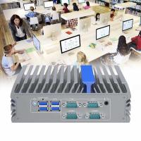 China N100 Mini Pc 2 Ethernet Ports Mini Pc 2 Lan 4 COM RS232 RS485 for sale