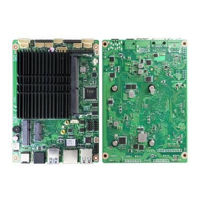 China Etail N5095 3.5 Inch Motherboard with X86 Architecture 2 Rs232 Ports and One Network Port for sale