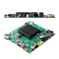 China Industrial Automation Fanless Mini ITX Motherboard with Intel Elkhart Lake J6412 2.0 GHZ Processor for sale