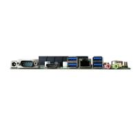 China Industrial Automation Triple Display Fanless Mini Itx Motherboard with Intel UHD Graphics and 10 USB Ports for sale