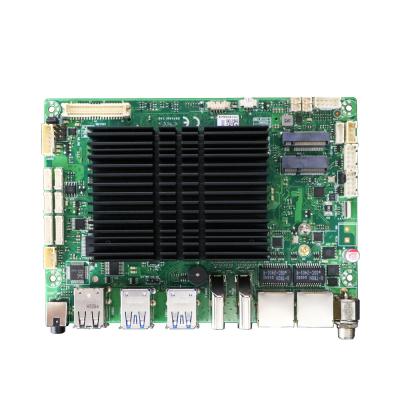 China J6412 Fanless Motherboard Factory , 3.5 Inchs Motherboard PC Compatibility With 6 X RS232 COM for sale
