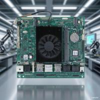 China N97 Industrial Motherboard with 4 COM 4 USB DDR4 Ram M.2 SSD for sale
