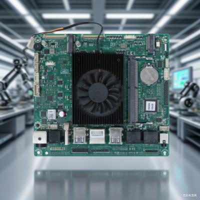 China N97 Industrial Motherboard with 4 COM 4 USB DDR4 Ram M.2 SSD for sale