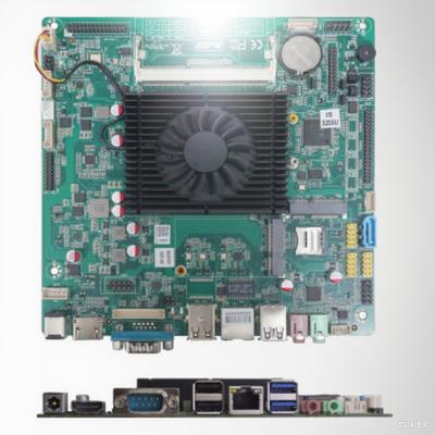 China 170 x 170mm Embedded Industrial Motherboard with Dual Storage & WiFi for sale
