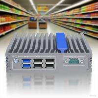 China DIN-Rail J3710 Quad Core Fanless Mini Computer with Wide Voltage for Industrial Control for sale