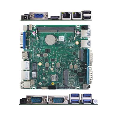 China Intel N100 Industrial Nano Motherboard 2 Gigabit Ethernet For Edge Gateways for sale
