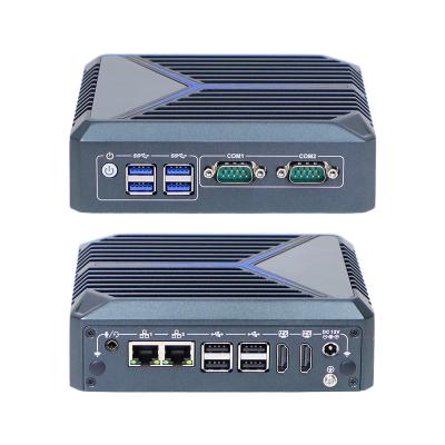China N150 Compact Industrial Grade Mini PC With DDR5 RAM And Dual M.2 SSD For Industrial Automation for sale