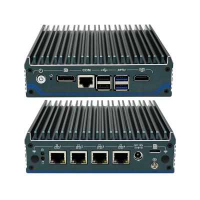 China OEM Mini PC with 4x2.5Gb LAN Ports N100 CPU Firewall Router Supports Pfsense & OPNsense Network Security for sale