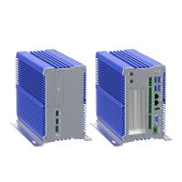 China Fanless Embedded Computer with Intel 12th Gen Core i5/i7 6 COM Ports Industrial PC Box for Edge Computing for sale