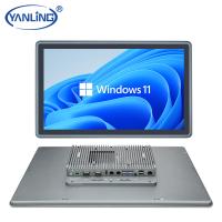 China 10.1 Inch J6412 CPU Industrial Panel PC with Aluminum Alloy Casing and Embedded Touchscreen for sale