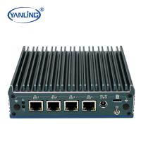 China N100 MiniPC with 4 LAN Ports DDR4 RAM and Intel Processor for Industrial Applications for sale
