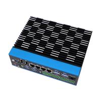China Compact 12th Gen Intel Core i7-1255U Industrial Mini PC with Dual DDR5 4800MHz and 4x Intel Gigabit LAN for AGV AMR Applications for sale