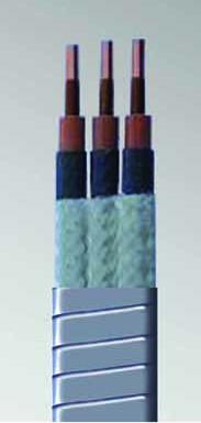 China 205℃(401°F) Electric Submersible Pump Cable for sale