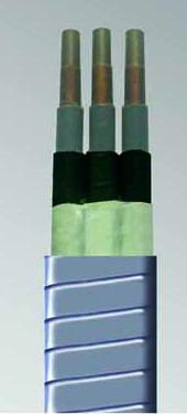 China 260°C（500°F） Electric Submersible Pump Cable for sale