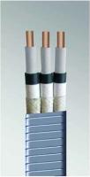 China Hot sale API Electric Submersible Pump Cable stranded copper conductor polypropylene insulation steel armor for sale