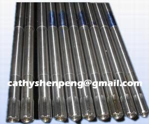 China Alloy Metal Pump Shaft with Inconel 718 and Monel K500 Material for Electric Submersible Pump System for sale
