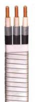 China Submersible pump cable with 650°C  working temperature with less than 3kv/6kv rated voltage and long service time for sale