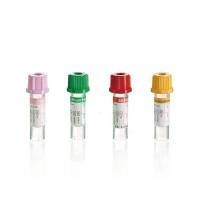 China Disposable Plastic Micro Blood Collection Tube 0.25ml 0.5ml 1ml Gel Separator Serum Tube for sale