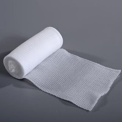China Medical Gauze PBT Elastic Bandage 6 Inches x 15 Feet Breathable Stretch Wrap for First Aid for sale