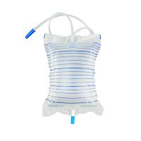 China Disposable Sterilize Urinary Drainage Bag 2000ml Urine Collection Bag with T Valve Medical Grade PVC for sale