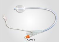 China 8-26 Ch 3 Way Silicone Foley Catheter 400mm Disposable Medical Irrigation for sale