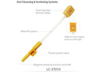 China Medical Silicone Disposable Suction Tube 120-500mm Ergonomic Design for sale
