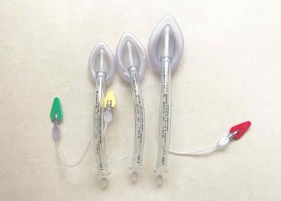 China Medical Silicone Reinforced Laryngeal Mask Airway 7 Sizes Disposable Class II for sale