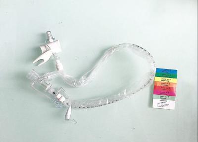 China Lycome Disposable Closed Suction System 5Fr-16Fr Orange White Color Code Simple Operation for sale