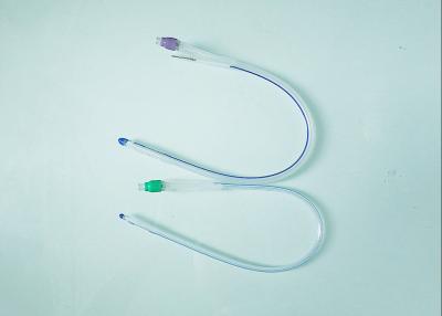 China Medical Silicone 2 Way Foley Catheter Size 6 to 26 Fr 400mm Length for sale