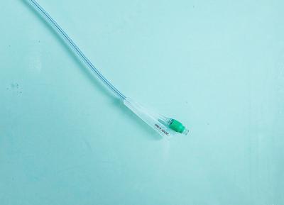 China Medical Silicone 2 Way Foley Catheter 6-26Ch Size EO Sterilization CE ISO for sale