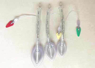 China Reinforced Laryngeal Mask Airway Medical Silicone Disposable 7 Sizes 4-40ml Cuff for sale