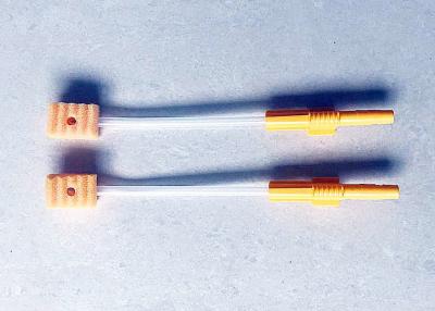 China Polyester Sponge Medical Suction Catheter EO Sterile Disposable 4KG Pull Strength for sale