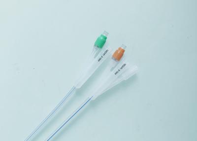 China Medical Silicone Foley Catheter with Balloon 8Ch to 26Ch 400mm Disposable for sale