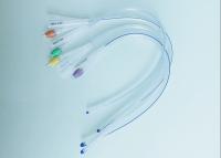 China EO Gas Sterile Double Balloon Foley Catheter Triple Lumen Types CE Compliant for sale