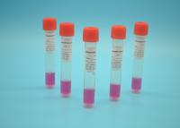 China PP Cotton Virus Specimen Collection Tube 1ml 3ml 5ml 6ml Medical Supplies for sale