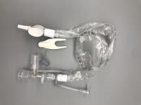 China White M12 4mm PVC Closed Suction System 72H Disposable Catheter ISO Certified for sale
