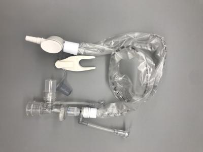 China White M12 4mm PVC Closed Suction System 72H Disposable Catheter ISO Certified for sale
