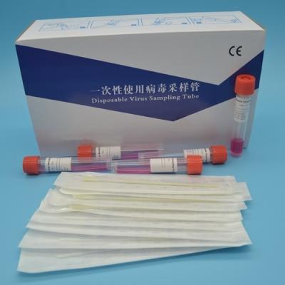China 10ml Polypropylene Nasopharyngeal Swab Virus Sampling Kit for sale