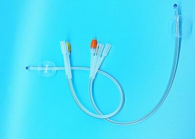 China Medical Silicone Latex Free Foley Balloon Catheter 2 Way Urinary Catheter 400mm for sale