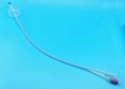 China Medical Silicone 2 Way Foley Catheter 6Fr to 26Fr Hospital Disposable CE for sale
