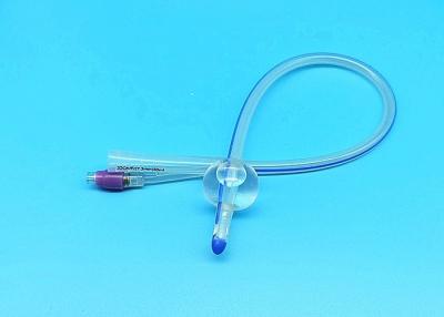China 26 Fr Silicone 2 Way Foley Catheter 400mm Length CE ISO Certified Urinary Catheter for sale