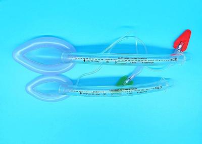 China Medical Grade Silicone Disposable Laryngeal Mask Flexible Tube 7 Sizes CE ISO for sale