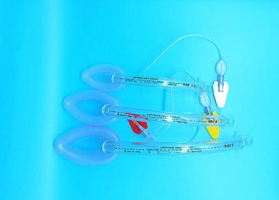 China Reusable Silicone Laryngeal Mask Airway Reinforced Tube 7 Sizes 4-40ml Cuff for sale