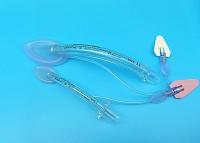 China Medical Grade Silicone Reinforced Laryngeal Mask Airway 7 Sizes 4-40mL Cuff for sale