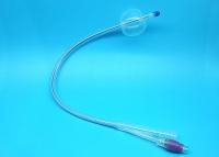 China Medical Silicone 2 Way Foley Catheter 400mm Length Latex Free EO Sterilization for sale